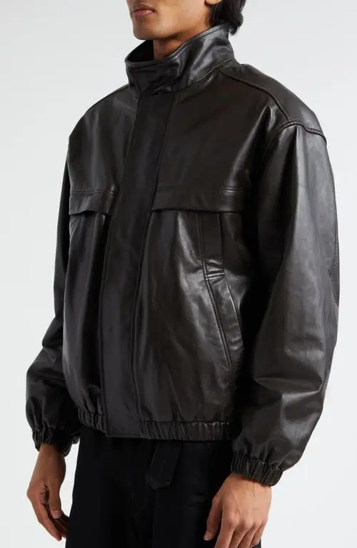LEMAIRE │ LEATHER TRUCKER JACKET Lemaire LEATHER TRUCKER ROUGH LEATHER | REVERSIBLE